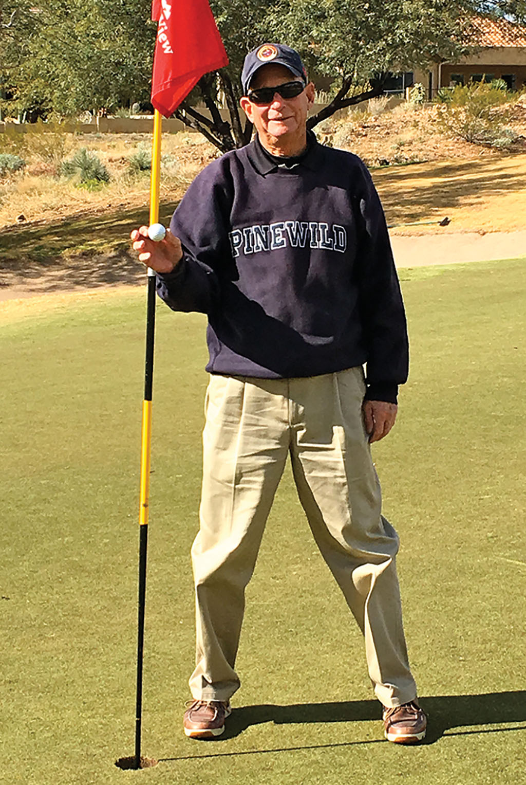 The hole-in-one parade continues and this week’s winner is Bob Ogle ...