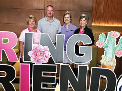 Second place (left to right): Linda Rouse, Jim Blanke (sponsor), Anne ...