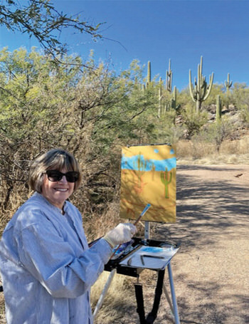 Artist of the Month: Mary Baum – SaddleBrooke Progress
